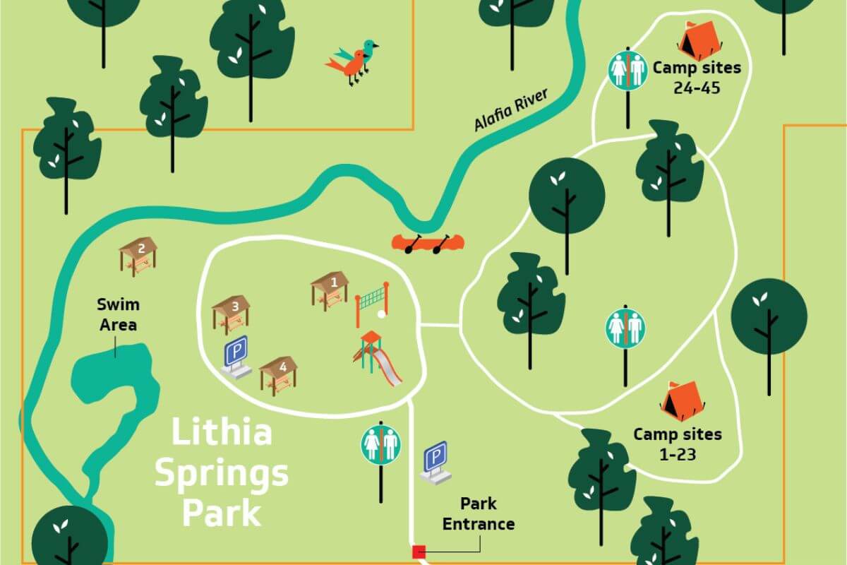Lithia Springs + Nearby Places to Eat, Stay, & Shop • Authentic Florida